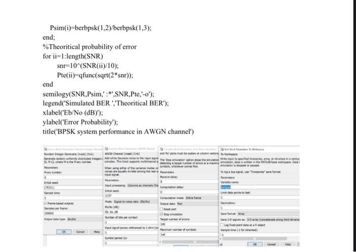 Solved do the simulink file and show me the code and the | Chegg.com