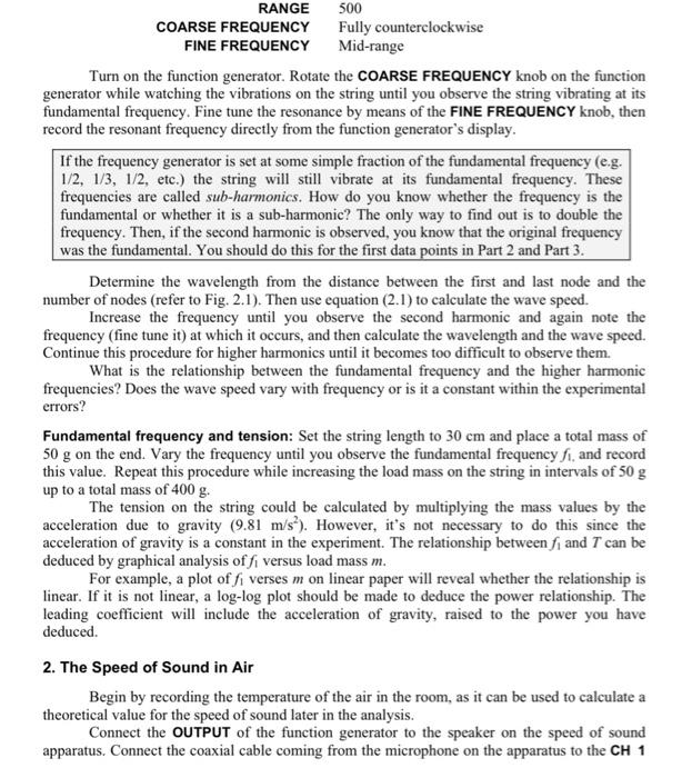 Solved Consider a string fixed at one end with the other end | Chegg.com