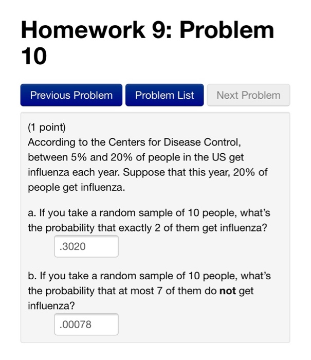 Solved Homework 9 Problem 10 Previous Problem Problem List 2903