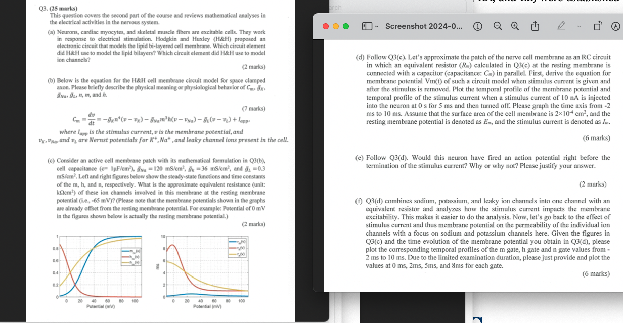 Solved PART D AND E ONLY, THANKS(d) ﻿Follow Q3(c). ﻿Let's | Chegg.com