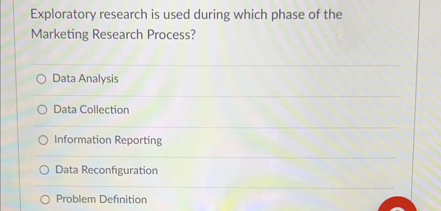 Solved Exploratory research is used during which phase of | Chegg.com