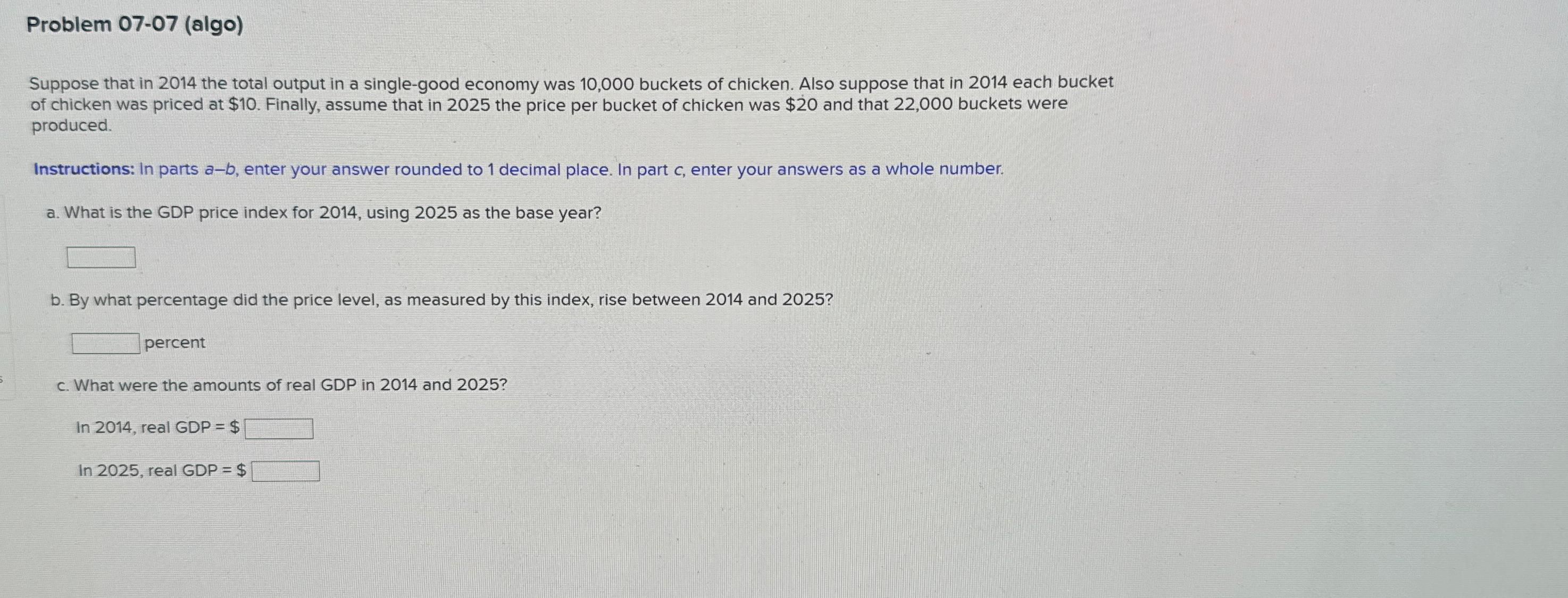 Solved Problem 07-07 (algo)Suppose that in 2014 the total | Chegg.com Solved Problem 07-07 (algo)Suppose that in 2014 the total | Chegg.com