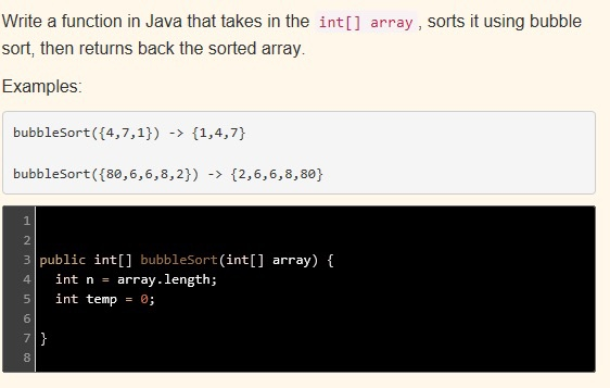 Solved The following method is a Selection Sort method. | Chegg.com