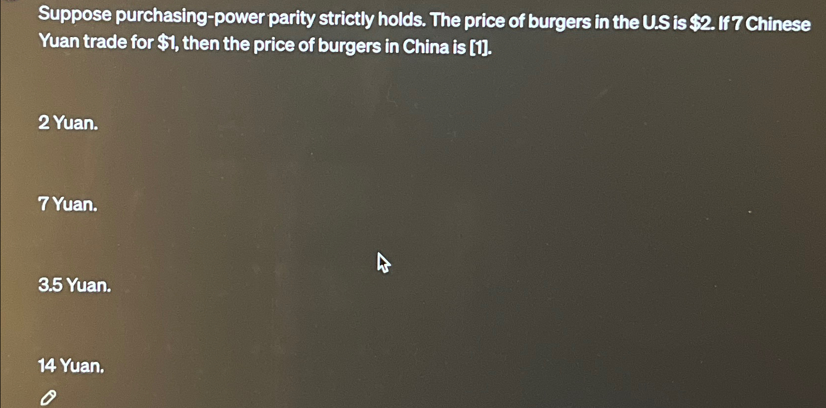 Solved Suppose purchasing-power parity strictly holds. The | Chegg.com