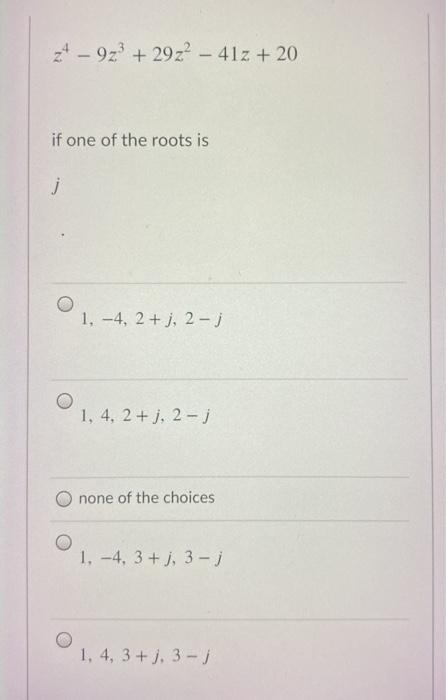 Solved Determine the roots of the following polynomial. need | Chegg.com