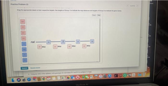 Solved Part A You conduct a series of two-point mapping | Chegg.com