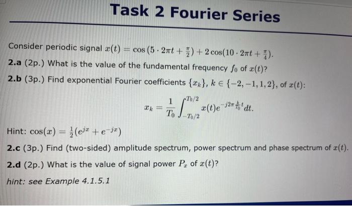 Solved Consider periodic signal | Chegg.com