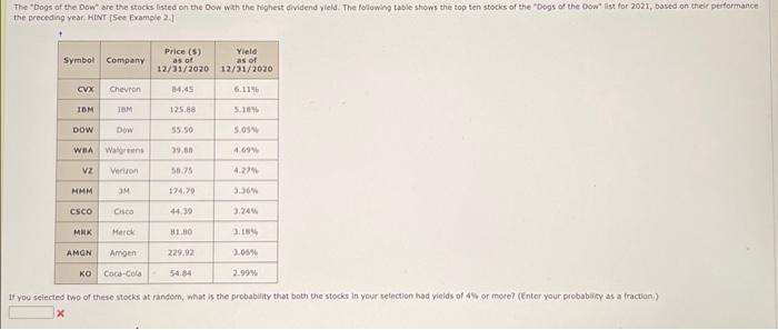 the preceding year. Hivt isee Example 2.] If you | Chegg.com