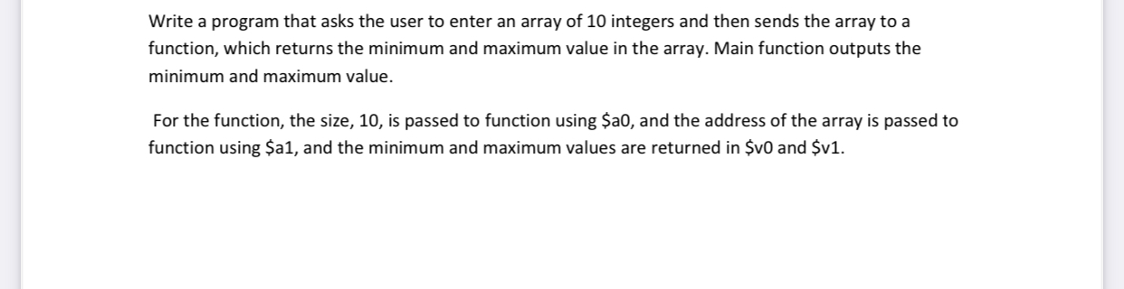 Solved Only MIPS,Write a program that asks the user to enter | Chegg.com