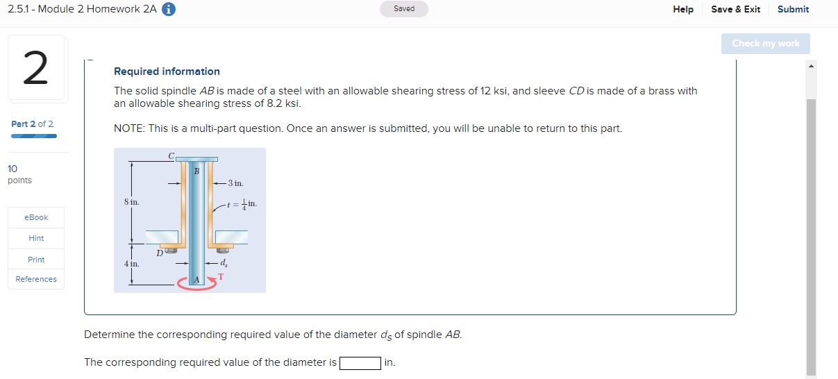 [Solved]: Determine the corresponding required value of the