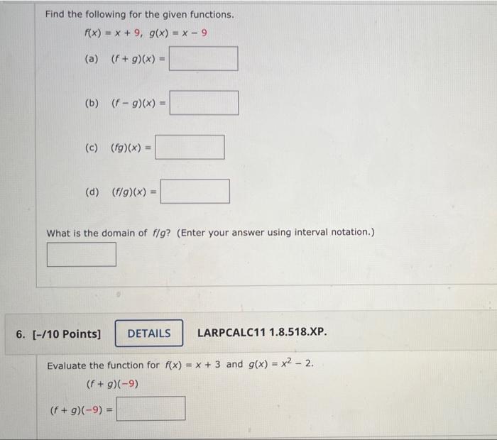 Solved Evaluate the function for the given values. h(x) = [ | Chegg.com