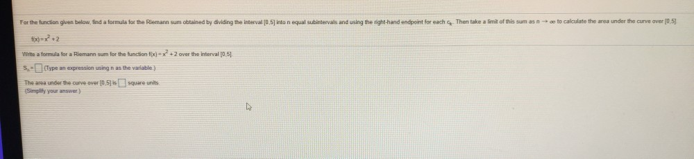 Solved For the function given below, find a formula for the | Chegg.com