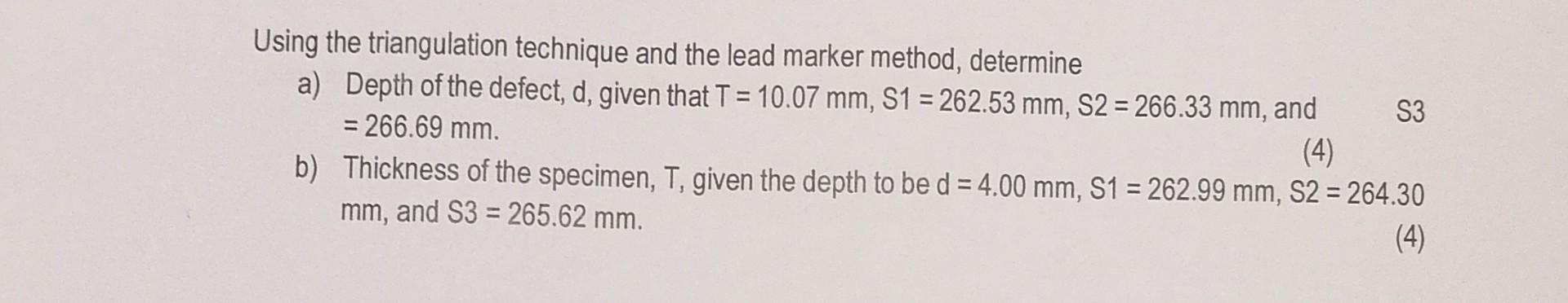 2.3 The below diagram shows a stereometric method of | Chegg.com