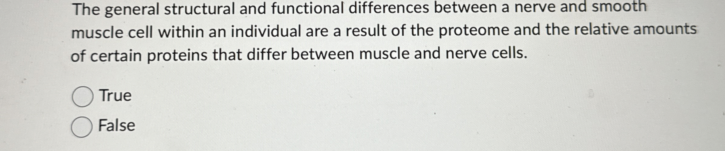 Solved The general structural and functional differences | Chegg.com