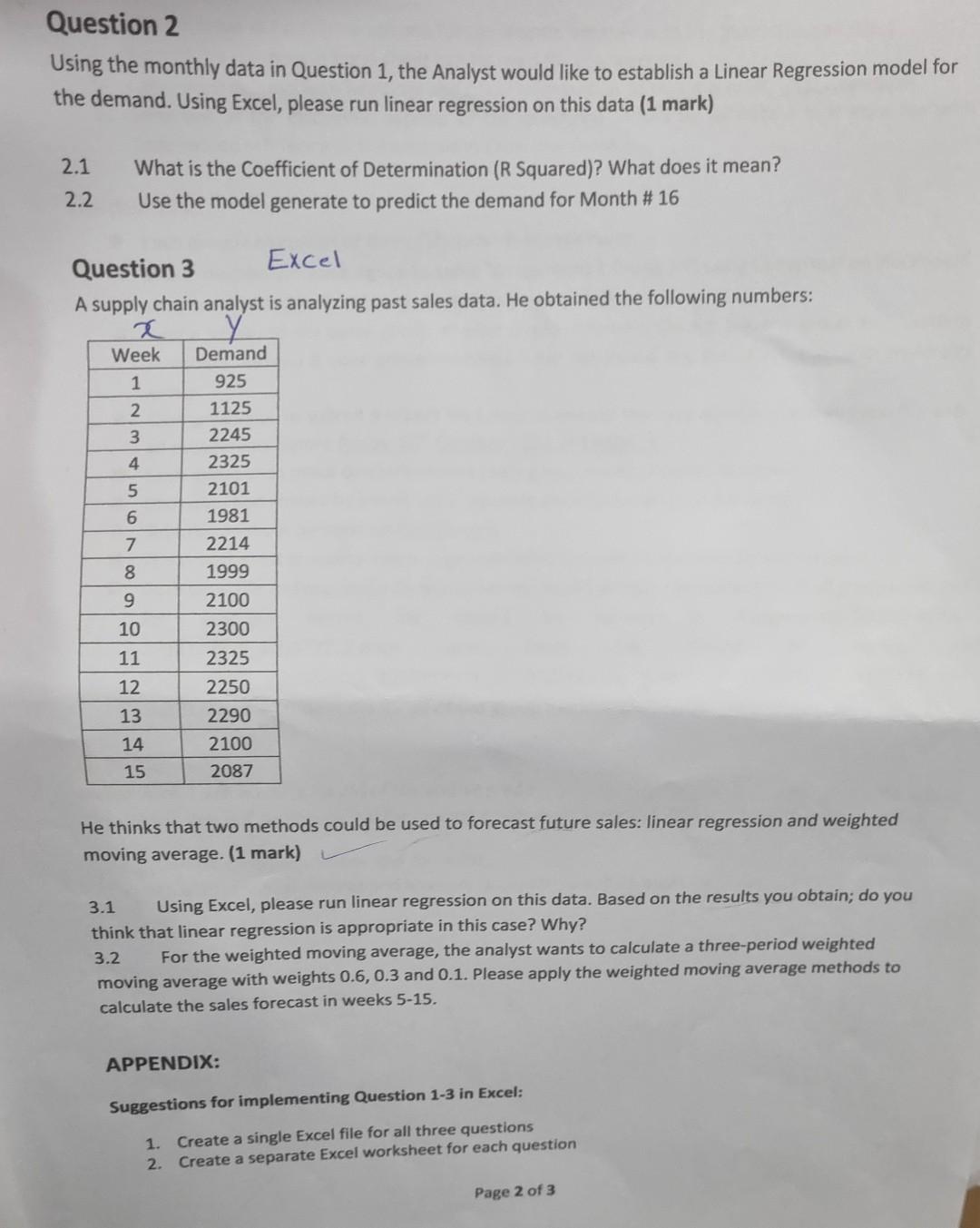 Solved SCML200 SUPPLY MANAGEMENT \& OPERATONS ASSIGNMENT 1 | Chegg.com