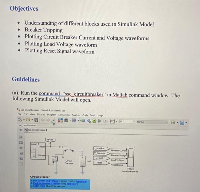 Solved i need conclusion title lab: circuit breaker | Chegg.com