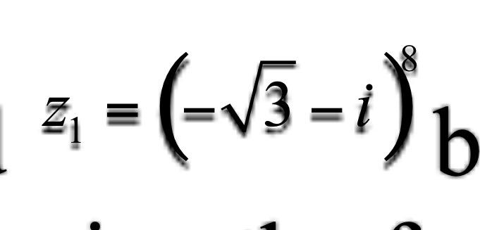 Solved 15. Find \\( z_{1}-(-\\sqrt{3}-i)^{6} \\) by | Chegg.com