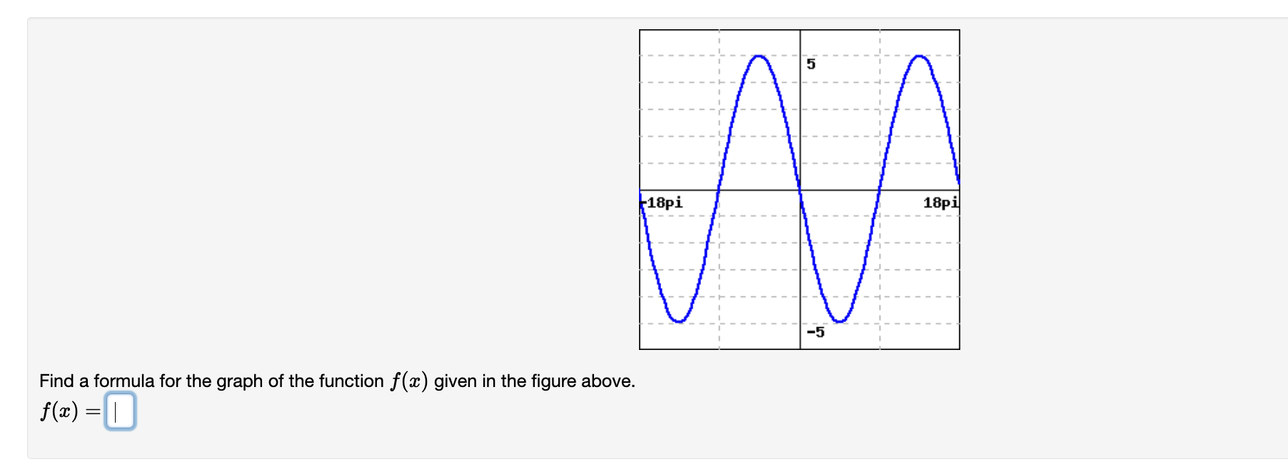 Solved Find a formula for the graph of ﻿the function f(x) | Chegg.com