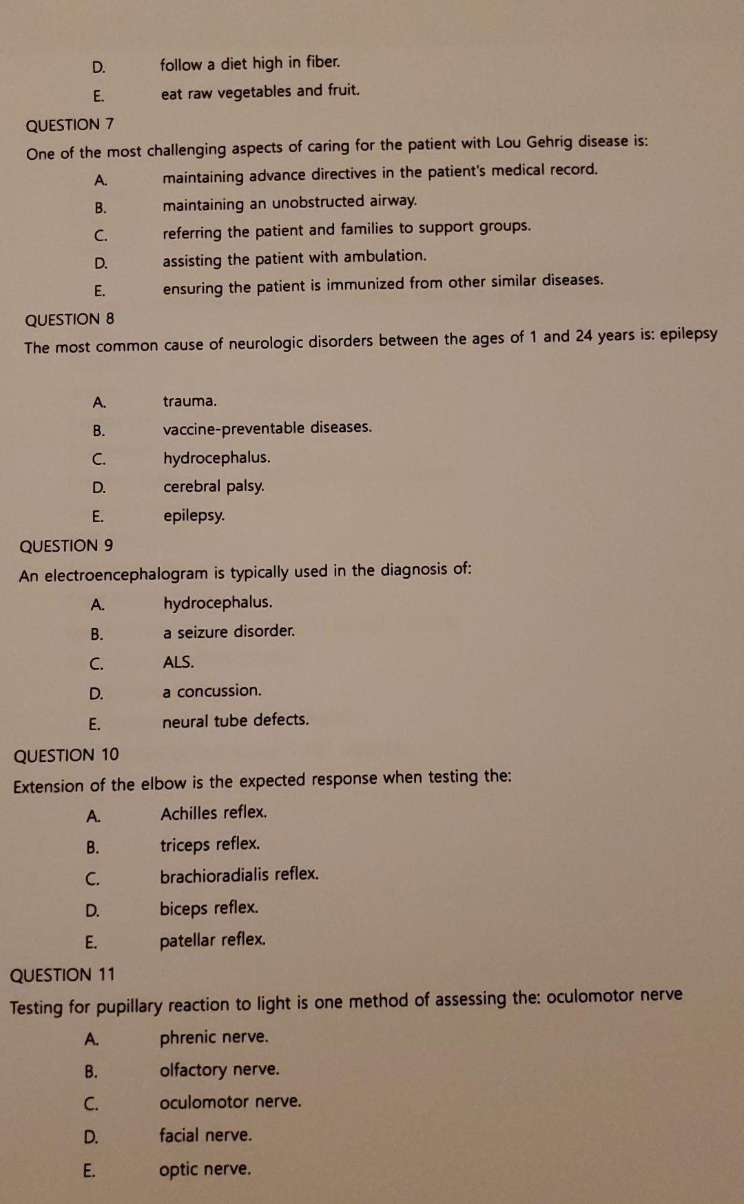 Solved QUESTION 1 The medical term for difficulty in | Chegg.com