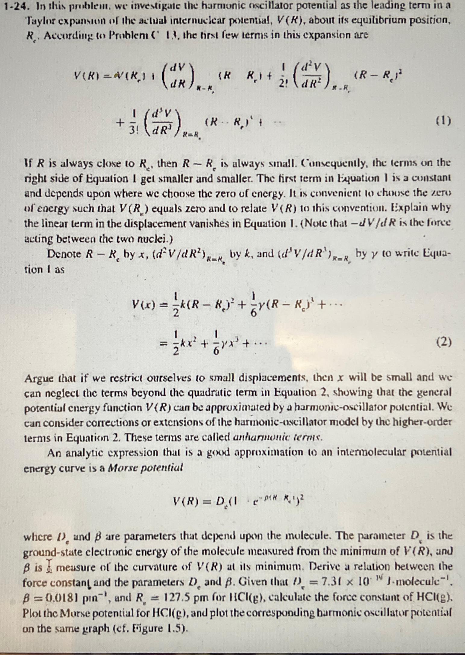 Solved 1-24. ﻿In this problein, we investigate the harmonic | Chegg.com