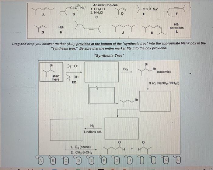 Solved Which sequence of reactions will transform ethyne | Chegg.com