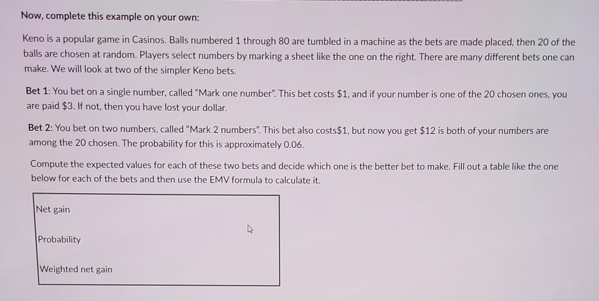 Solved Let's recall the definition of the expected value - | Chegg.com