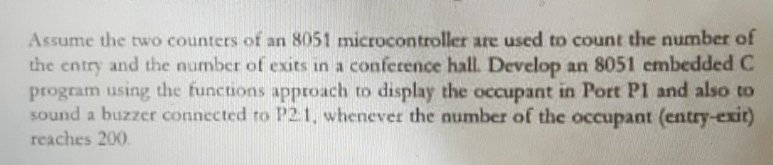Solved Assume the two counters of an 8051 ﻿microcontroller | Chegg.com