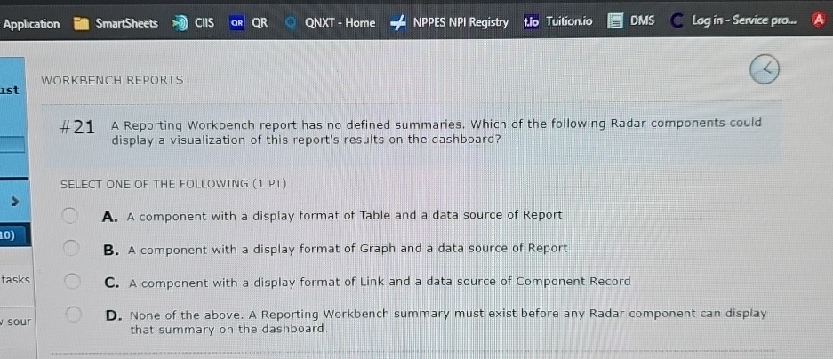 Solved WORKBENCH REPORTS#21 ﻿A Reporting Workbench report | Chegg.com