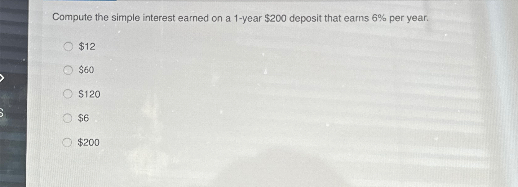 Solved Compute the simple interest earned on a 1 -year $200 | Chegg.com