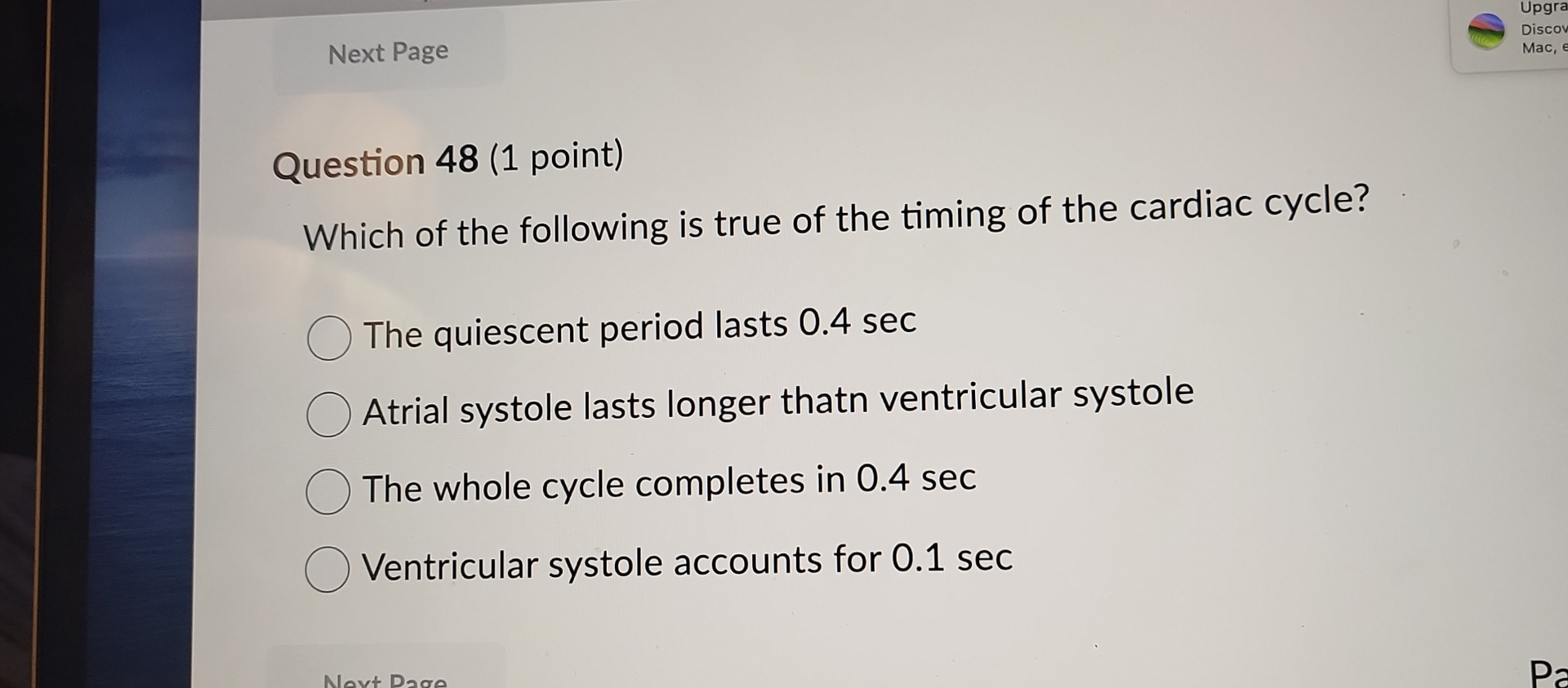 Solved Next PageQuestion 48 (1 ﻿point)Which of the following | Chegg.com