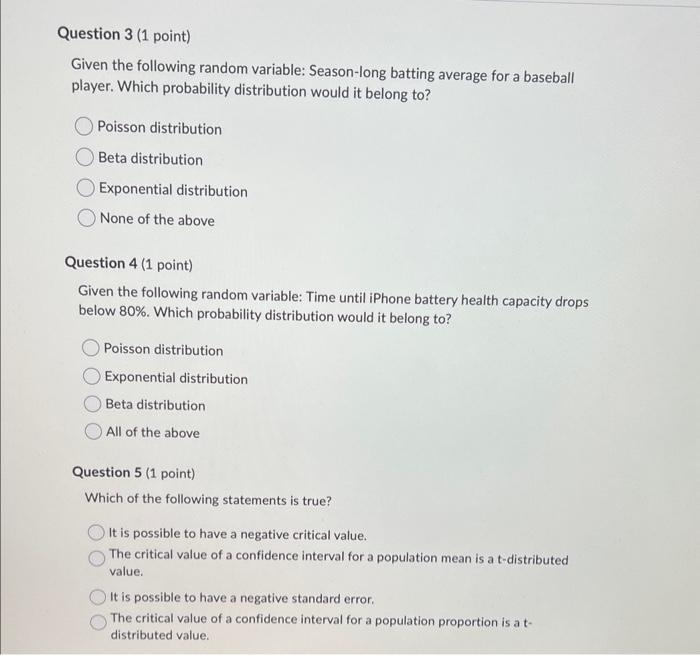 Solved A student decides to take a survey for her class | Chegg.com