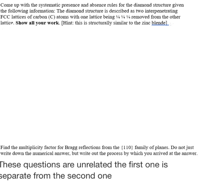 Solved Come up with the systematic presence and absence | Chegg.com