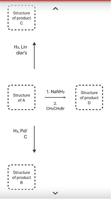 Solved Structure of product C dlar’s H2,Lin Structure of A | Chegg.com