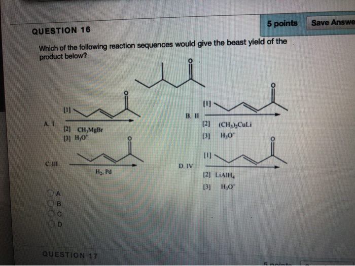 Solved Save Answ QUESTION 16 5 points Which of the following | Chegg.com Solved Save Answ QUESTION 16 5 points Which of the following | Chegg.com