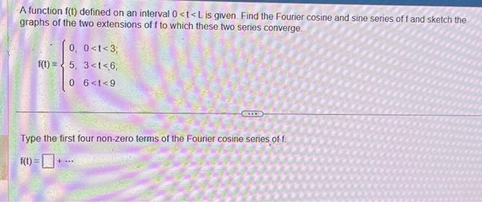 Solved part 1 is shownpart 2 asks for the graph of cosine | Chegg.com