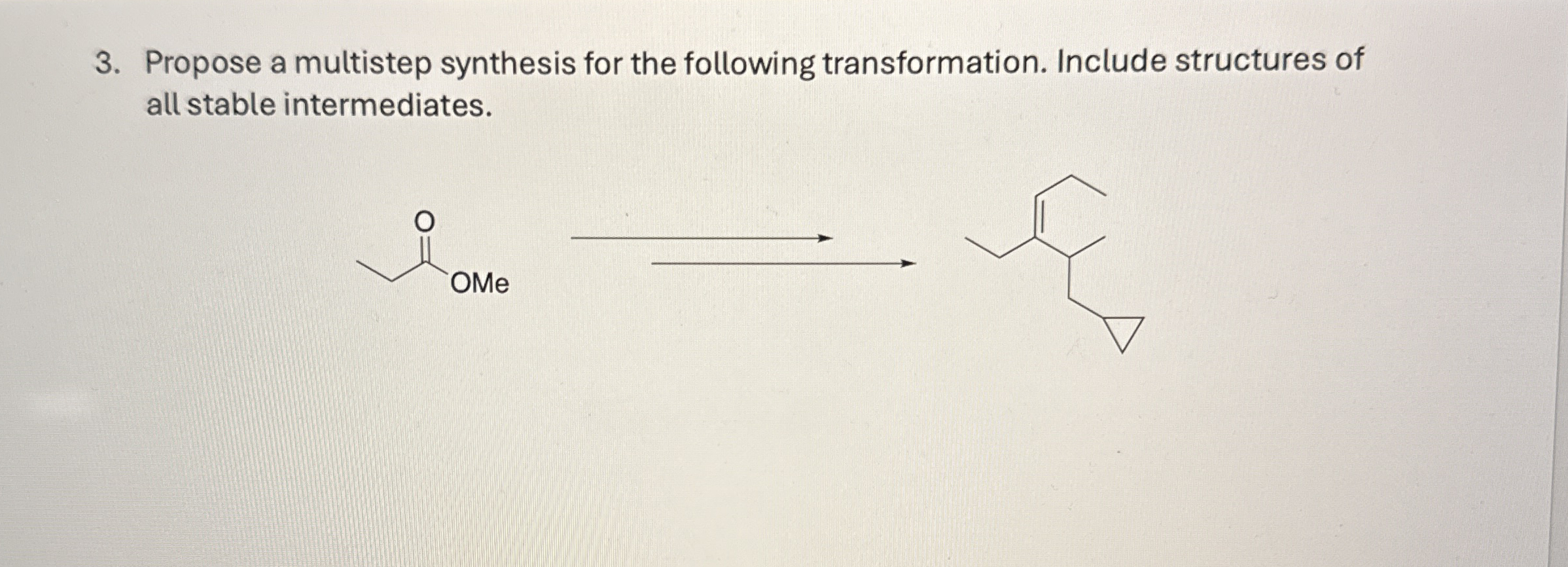 Solved Propose a multistep synthesis for the following | Chegg.com