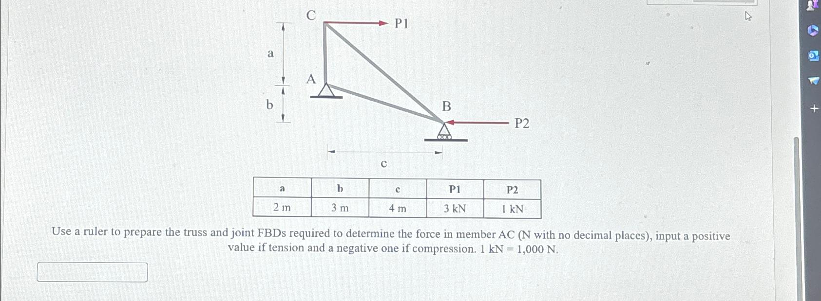 Solved \table[[a,b,c,P1,P2 | Chegg.com