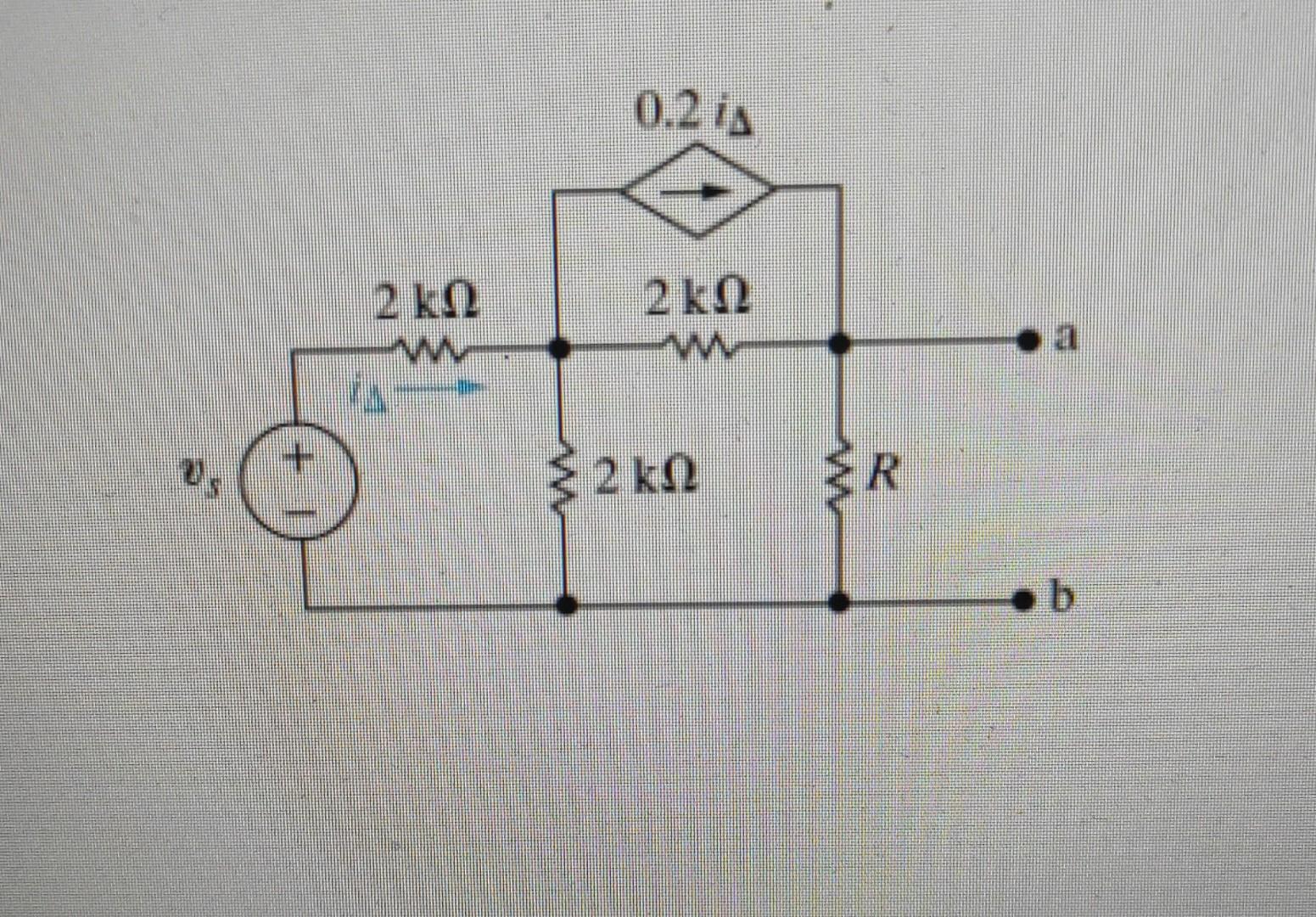 Solved R=13K vs=350V Find , Ro,PRo,%delivered. | Chegg.com