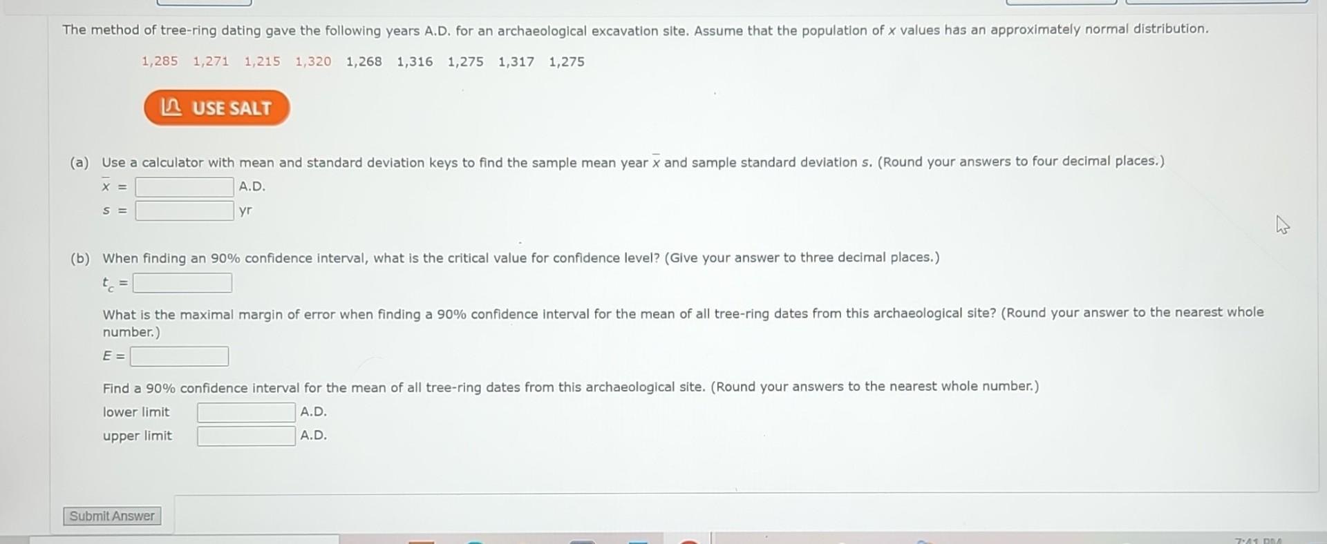 Solved σ=1.89mg/dl lower limit upper limit margin of error | Chegg.com