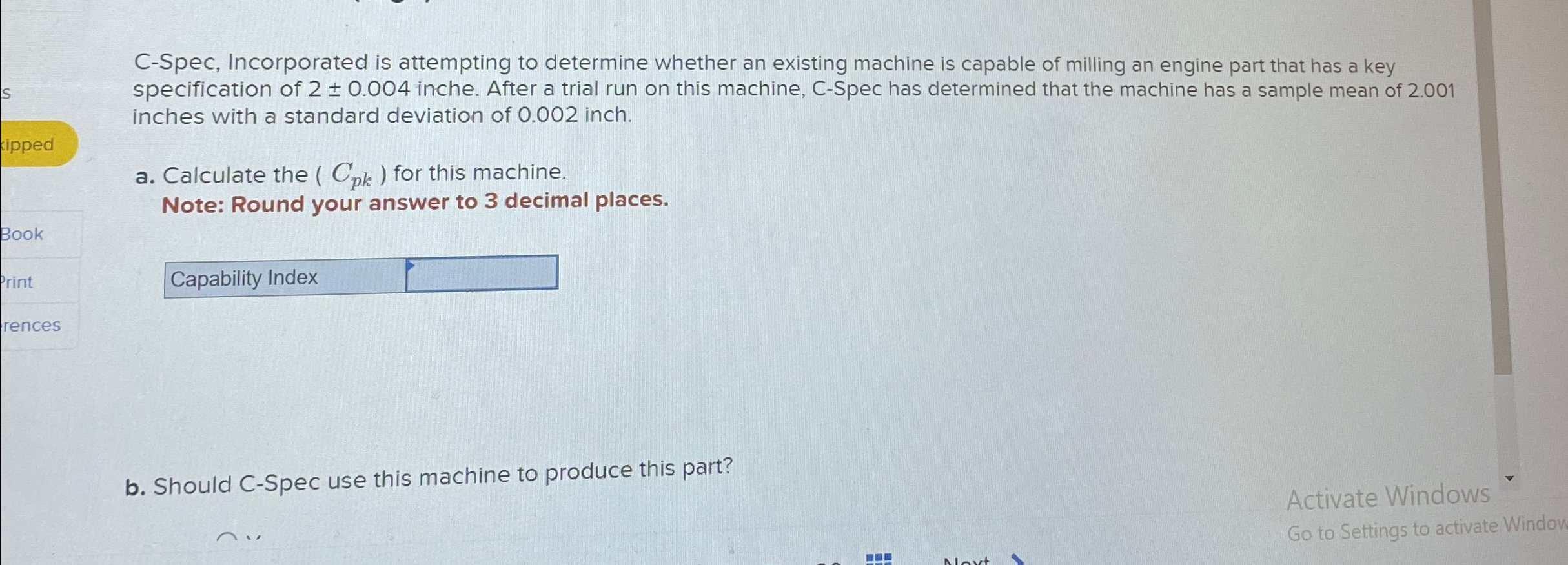 Solved C-Spec, Incorporated is attempting to determine | Chegg.com