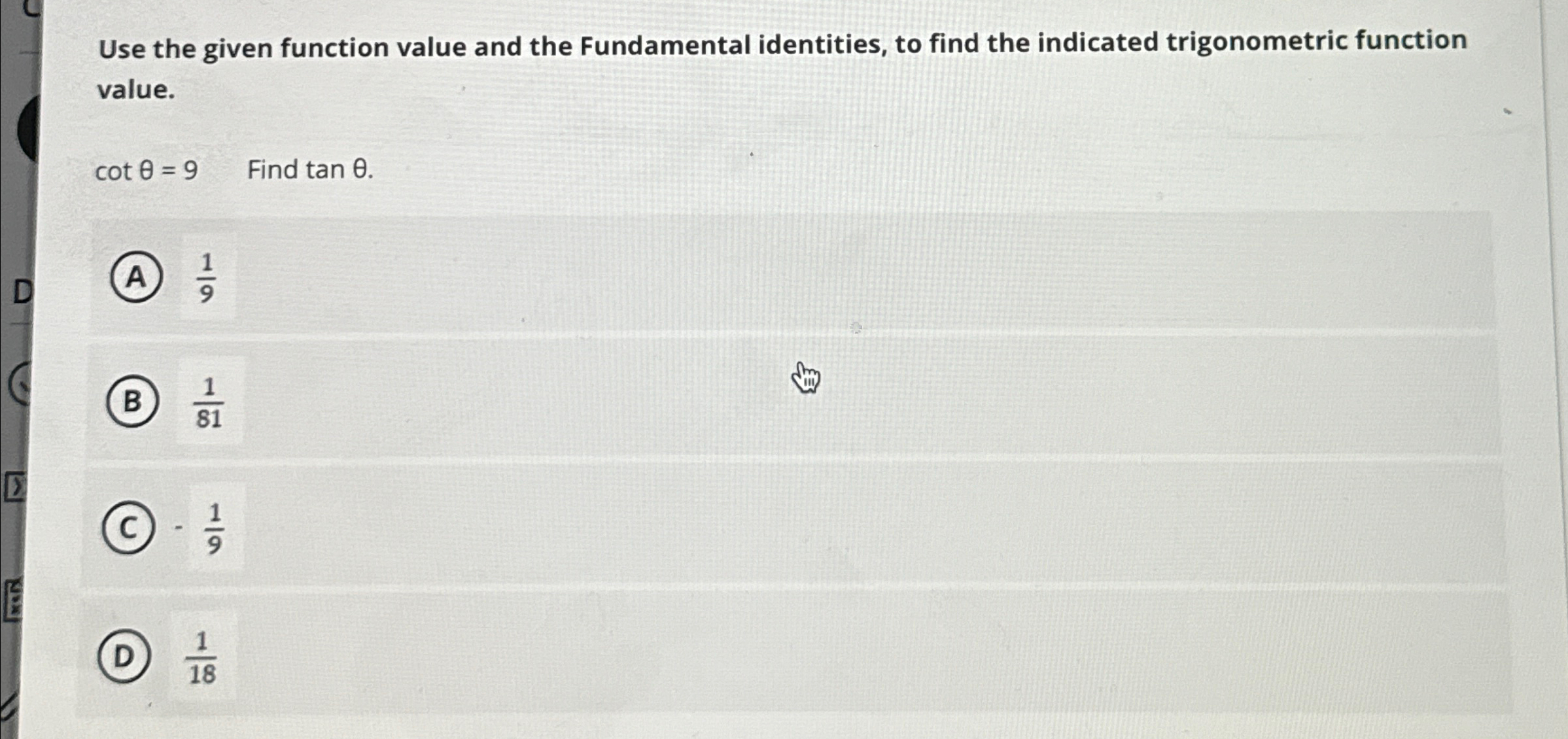 Solved Use the given function value and the Fundamental | Chegg.com