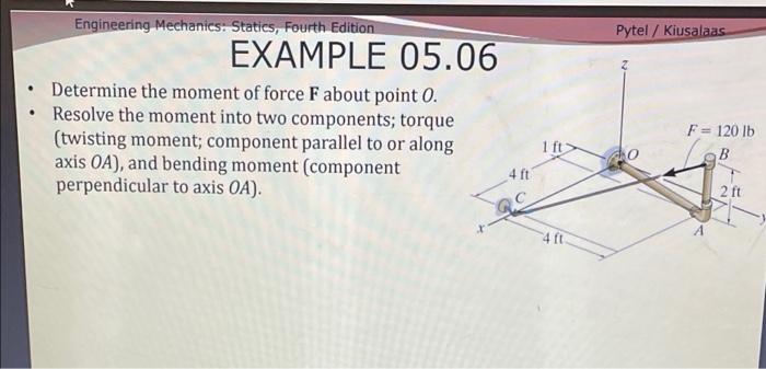 Solved Pytel/ Kiusalaas Engineering Mechanics: Statics, | Chegg.com