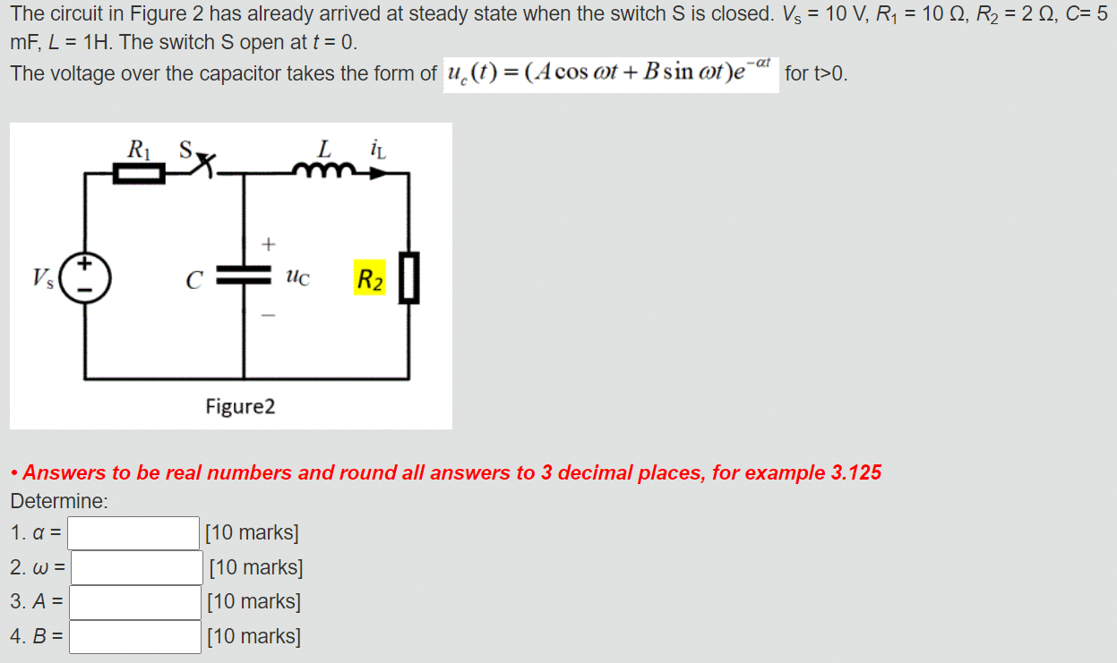 Solved The circuit in Figure 2 ﻿has already arrived at | Chegg.com
