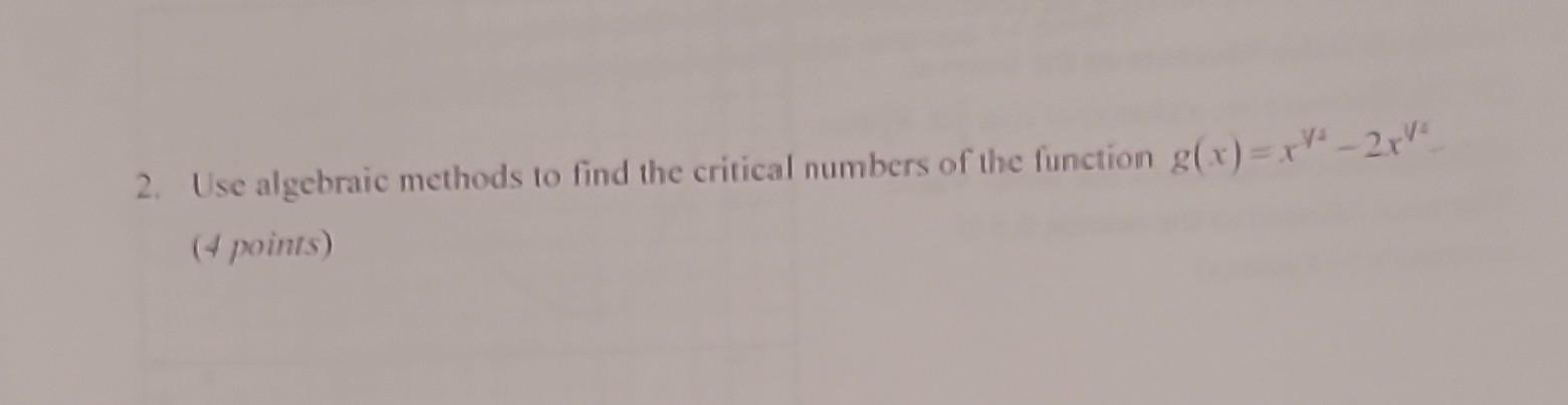 Solved Show your work and make any obvious simplifications. | Chegg.com