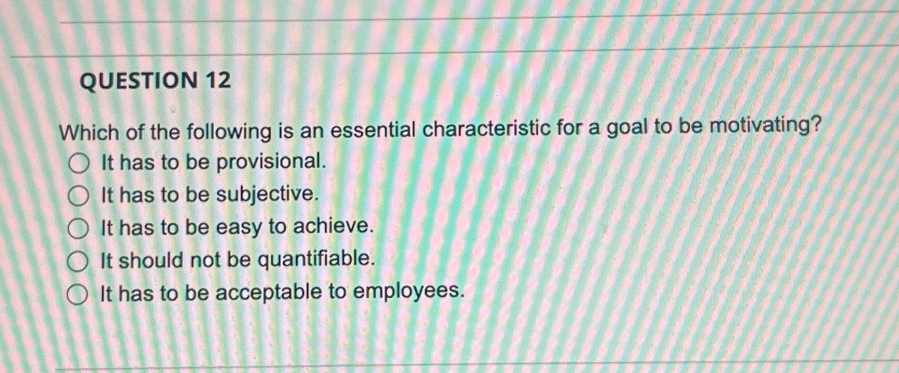 Solved QUESTION 12Which of the following is an essential | Chegg.com