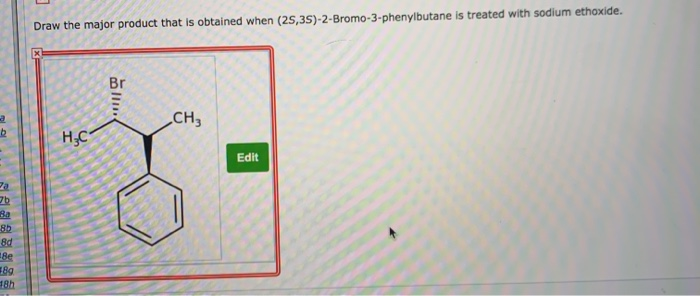 Solved Draw the major product that is obtained when | Chegg.com