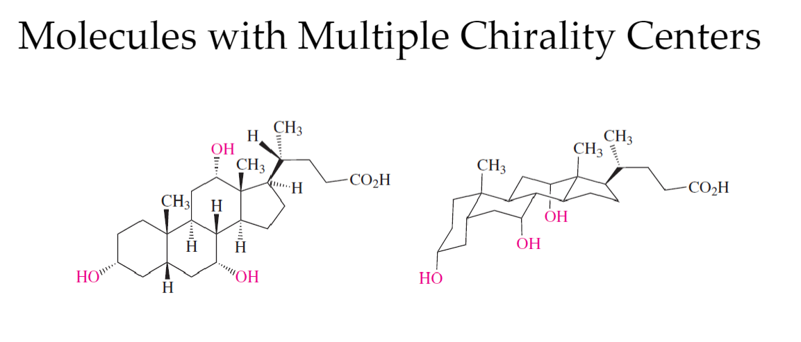 Solved Determine the number of "chiral centers". Molecules | Chegg.com
