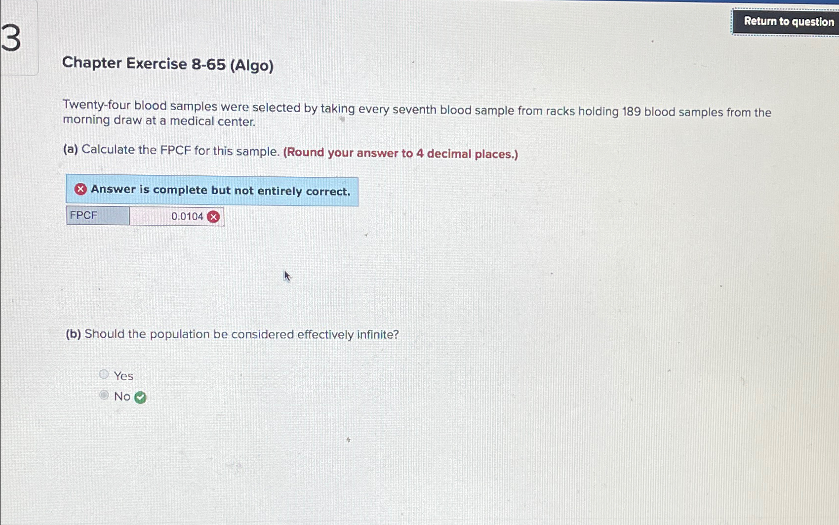 Solved Return to questionChapter Exercise | Chegg.com
