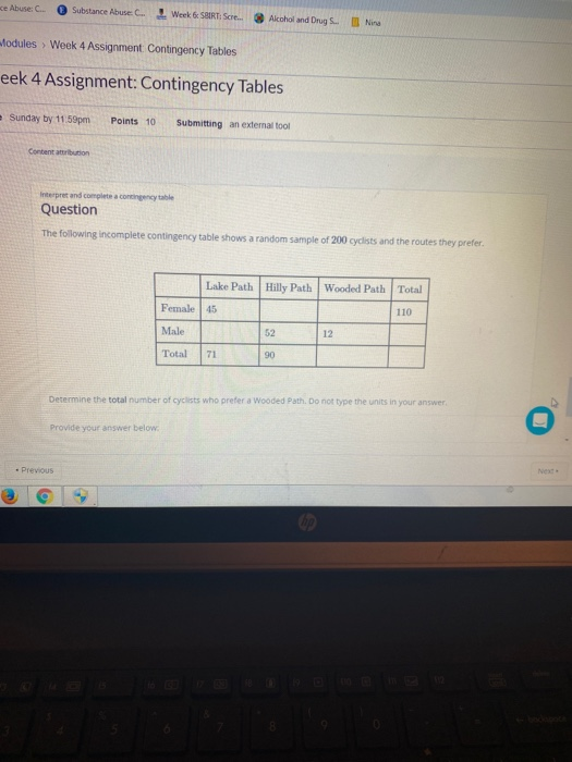 Solved ce Abuse: Substance Abuse C Week 6 SBIRT Scre Alcohol | Chegg.com