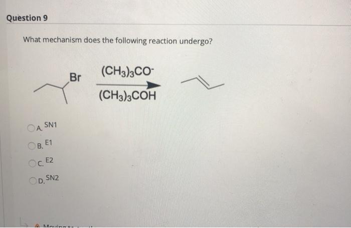 Solved Question 4 In the reaction of butyl bromide with | Chegg.com